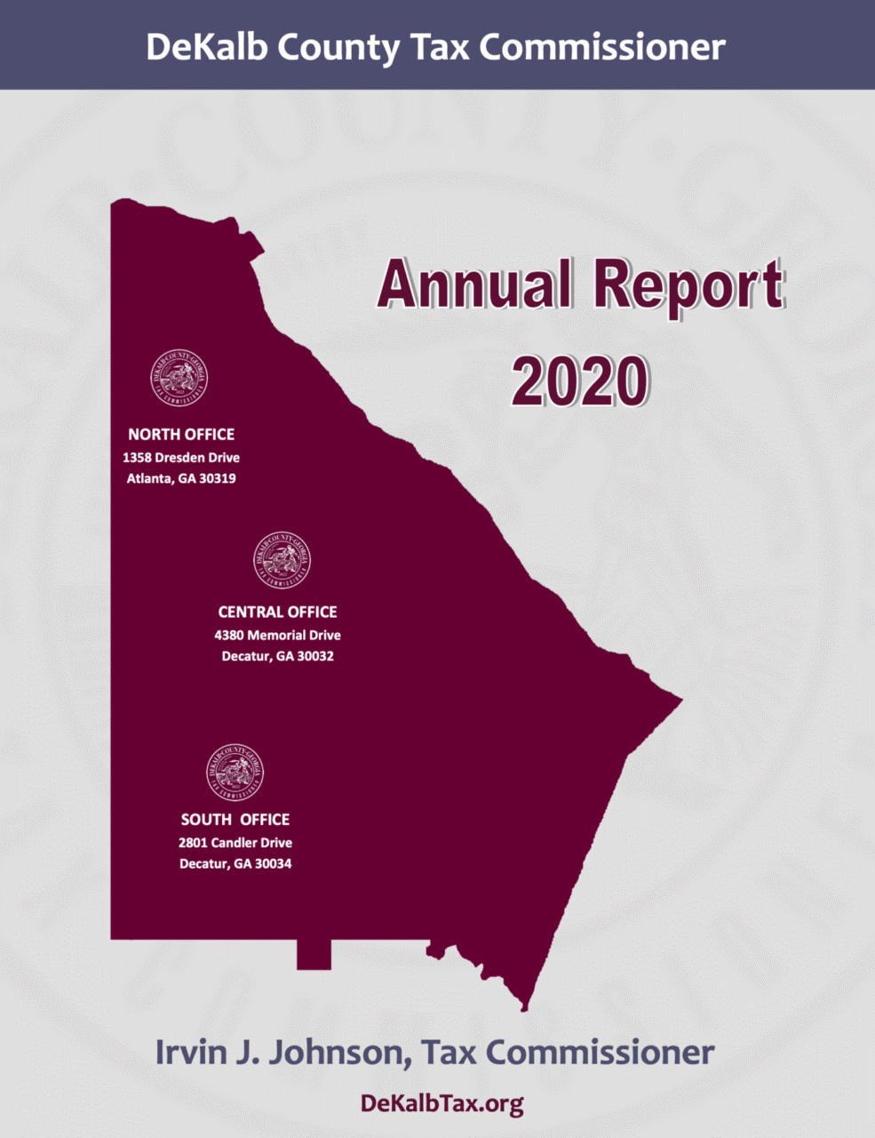 Annual Reports - DeKalb County Tax Commissioner’s Office